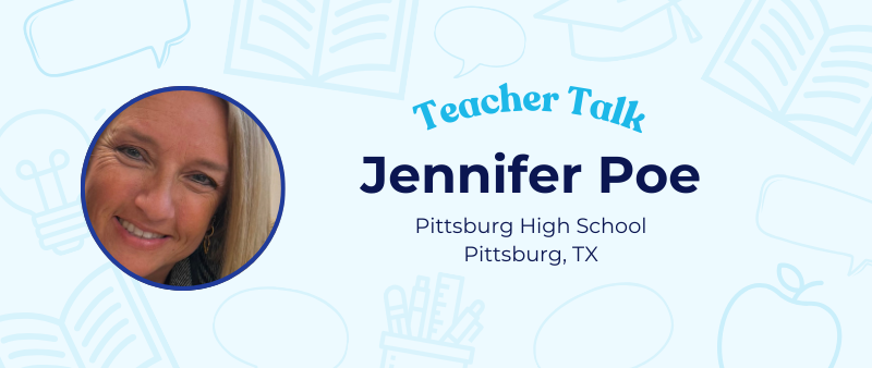 Teacher Talk with Jennifer Poe - Blog