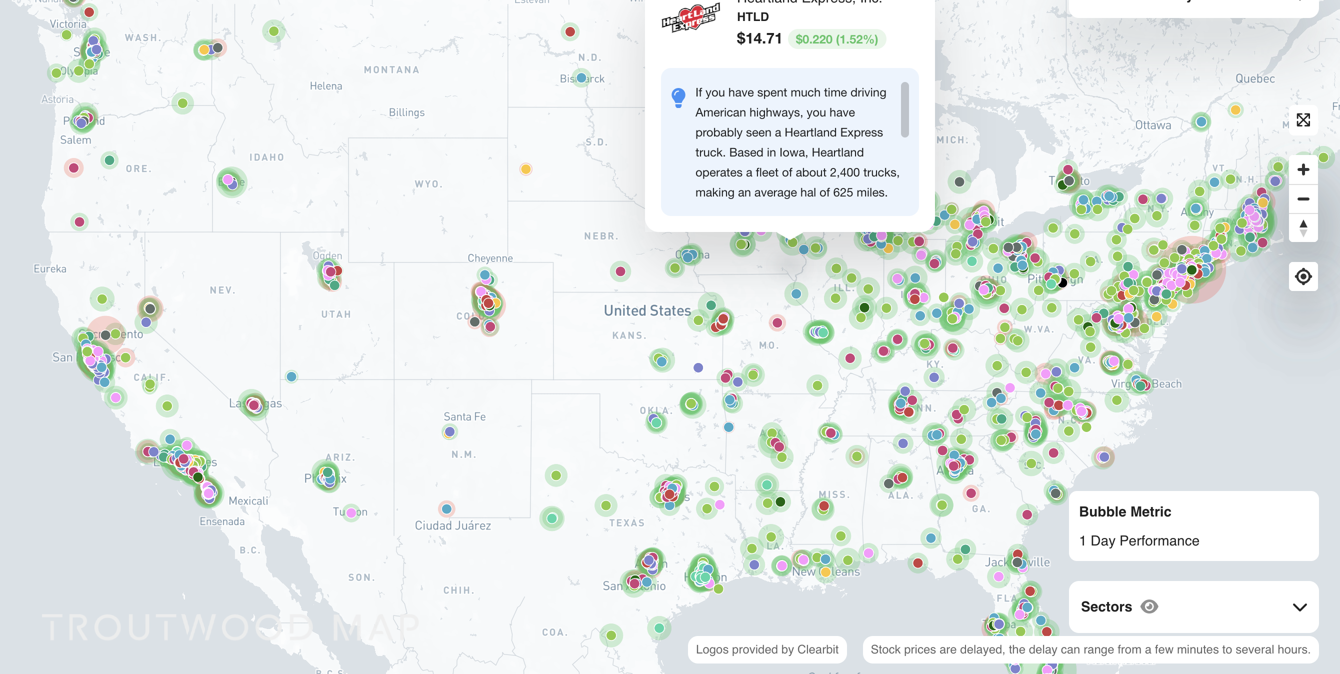 Interactive: Mapping the Stock Market - Blog